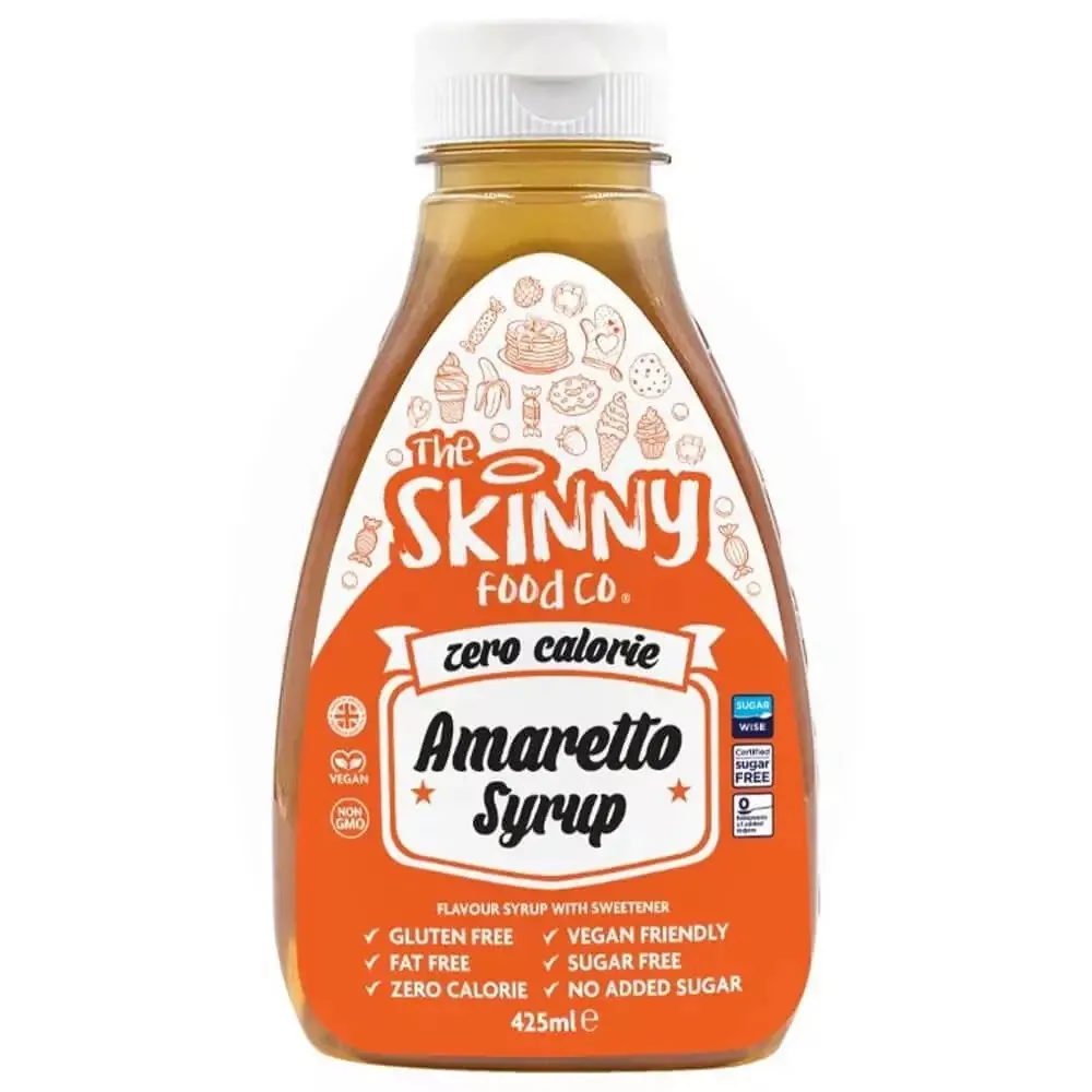 Skinny Foods Syrup Zero Calorie 425ml - elitebodyshop.hu - E