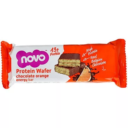 Novo Protein Wafer Bar 40g - elitebodyshop.hu - EliteBodySho